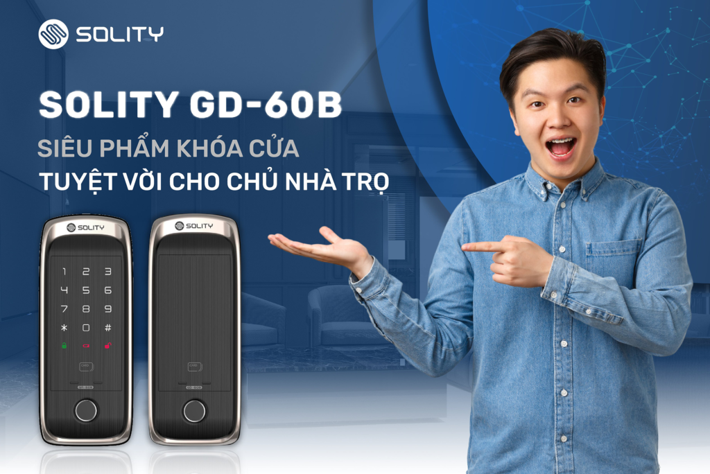 Khóa Cửa Vân Tay Solity GA-60BH